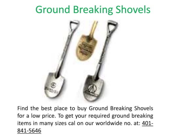 Engraved Shovels | PPTX