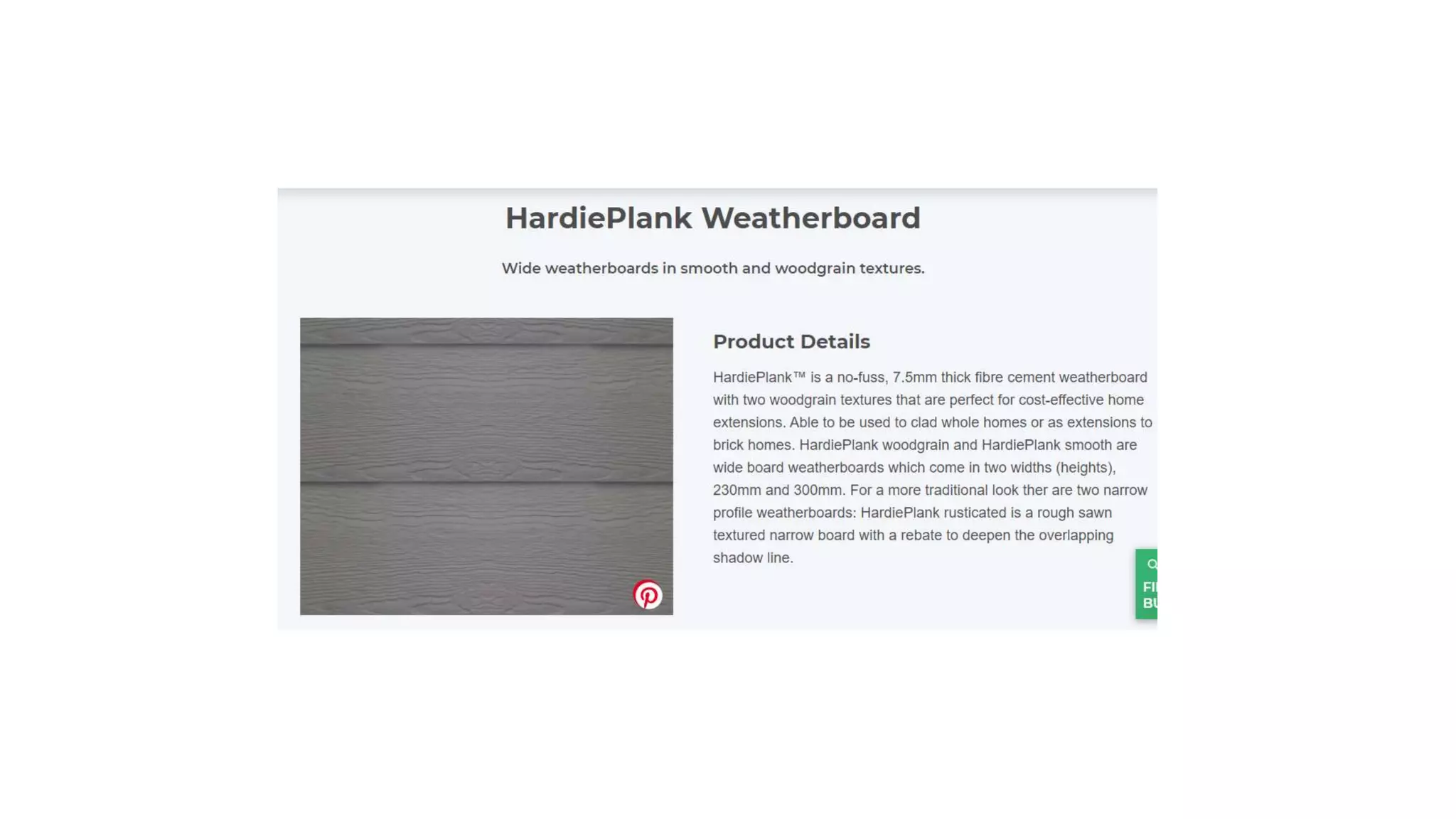 Hardie Plank Weatherboard | James Hardie | PPTX