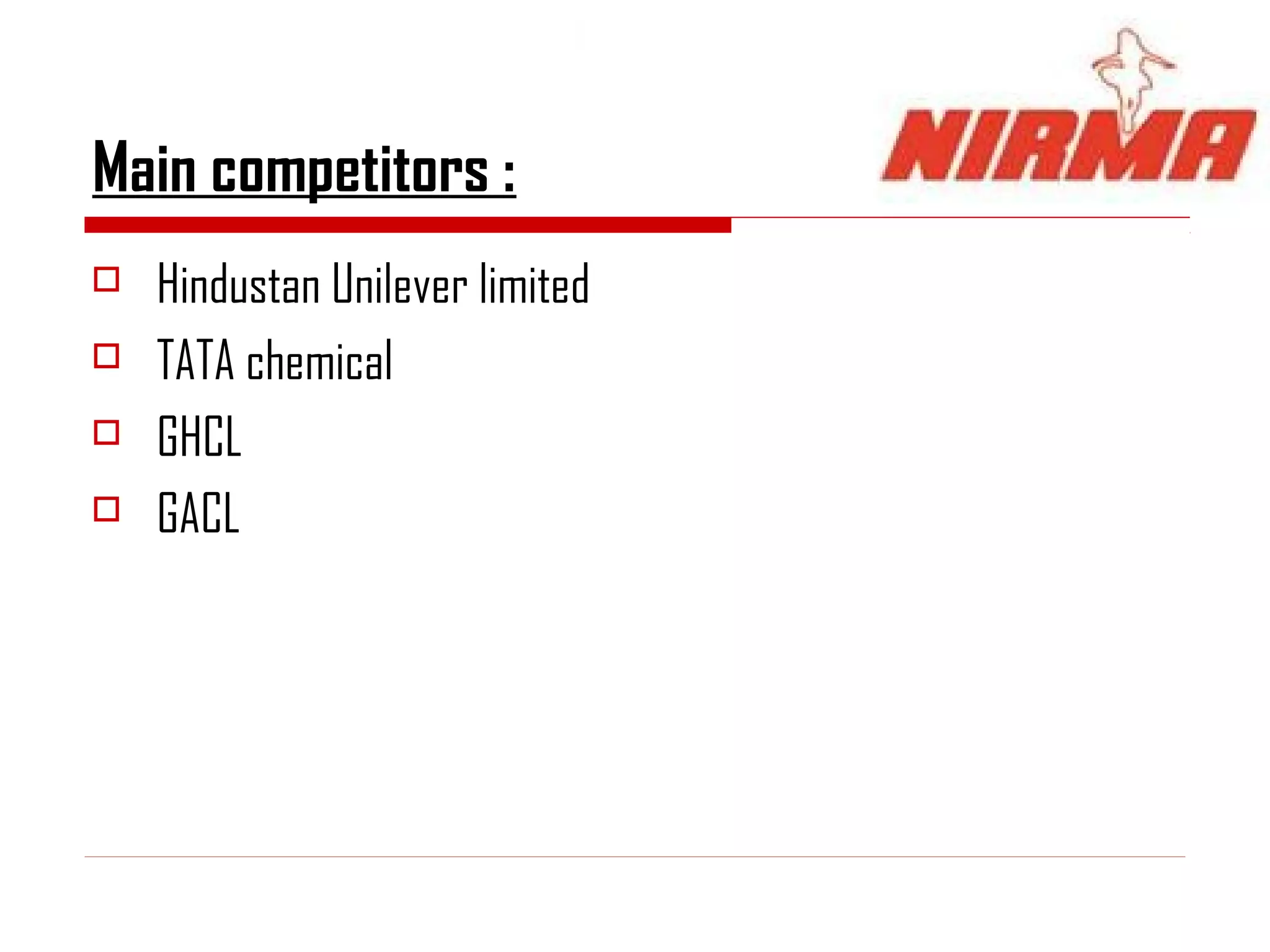 Nirma | PPT