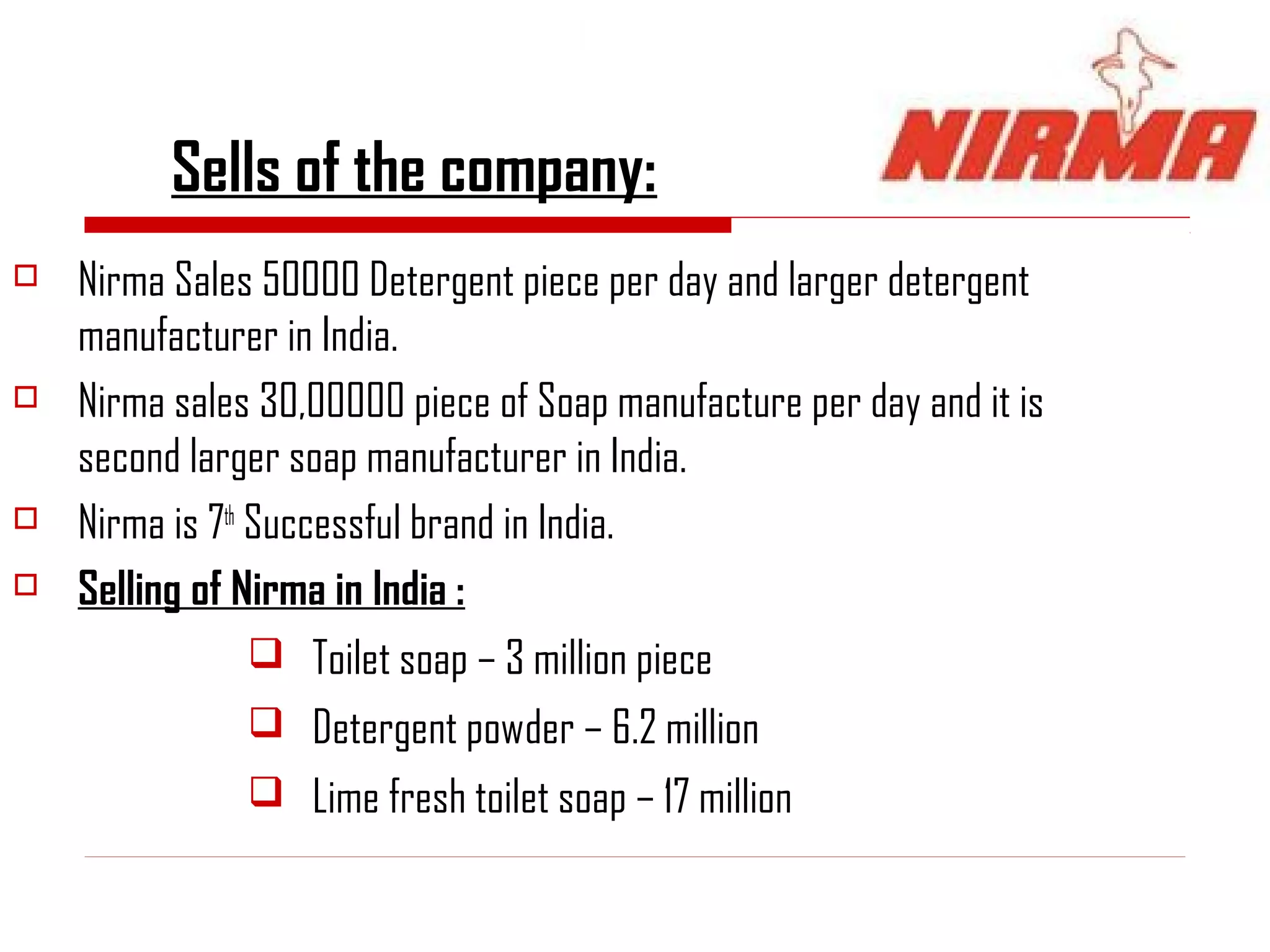Nirma | PPT