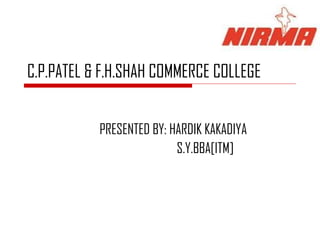 Nirma | PPT