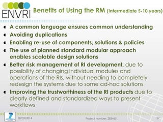 Mapping Research Infrastructures with the ENVRI Reference Model | PPT