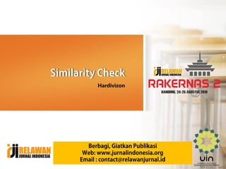 Similarity Check by iThenticate | PDF