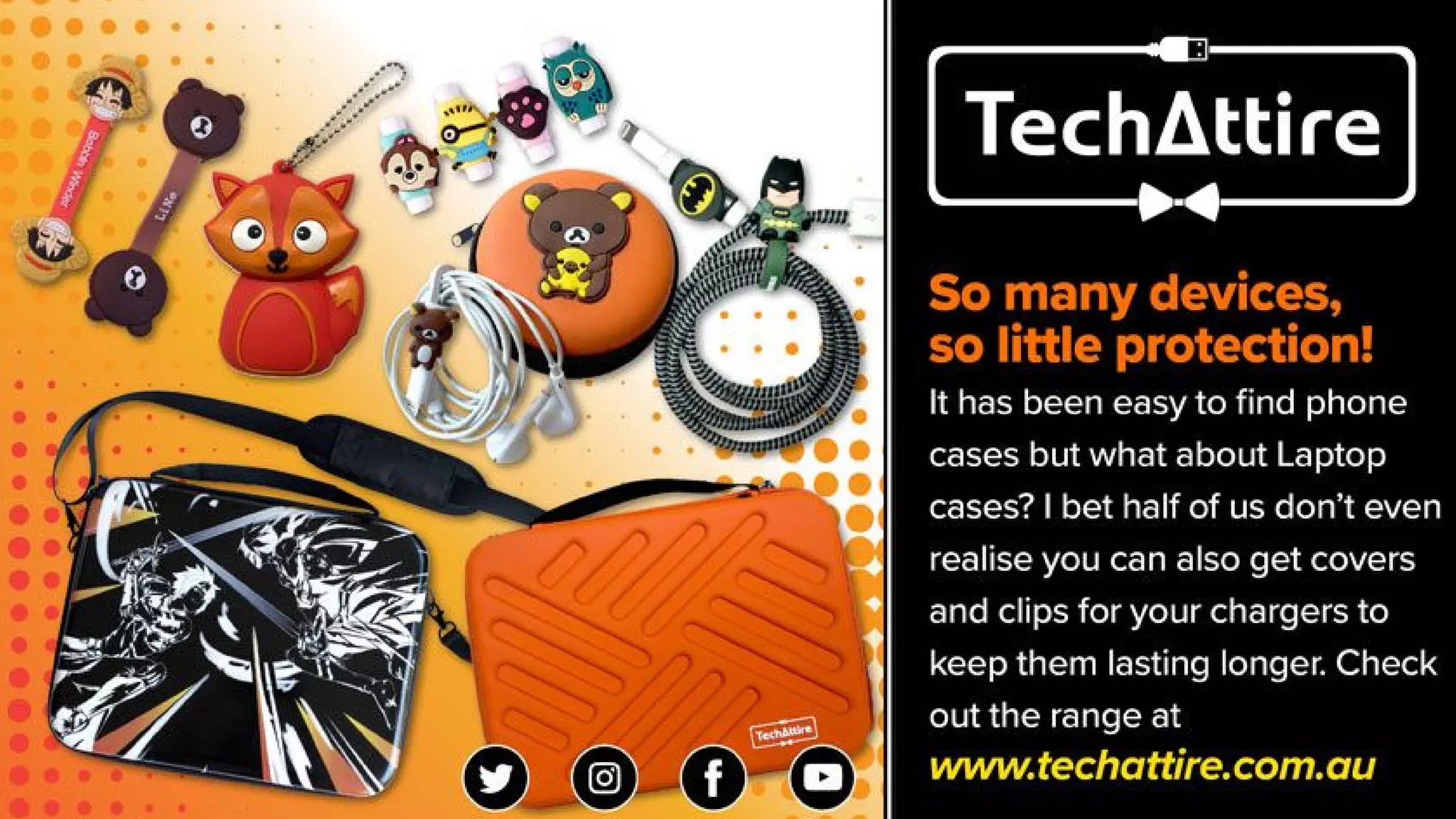 Hard laptop case - Tech Attire | PDF