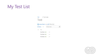 Hard learned SharePoint development tips | PDF | Databases | Computer Software and Applications