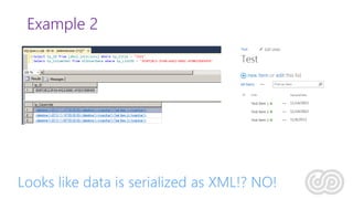 Hard learned SharePoint development tips | PPT