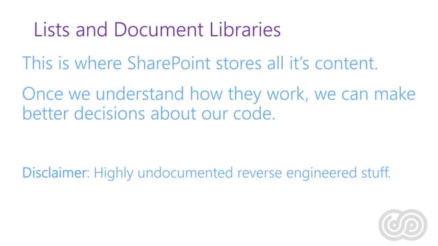 Hard learned SharePoint development tips | PPT
