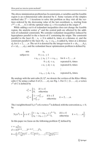 How good are interior point methods? Klee–Minty cubes tighten iteration-complexity bounds | PDF