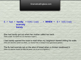 Hardly, no sooner, scarcely, barely | PPT