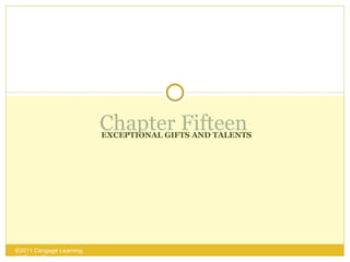 Human Exceptionality Chapter 15 | PPT