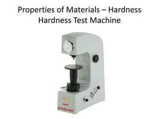 Hardness | PPTX