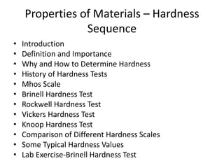 Hardness Definition