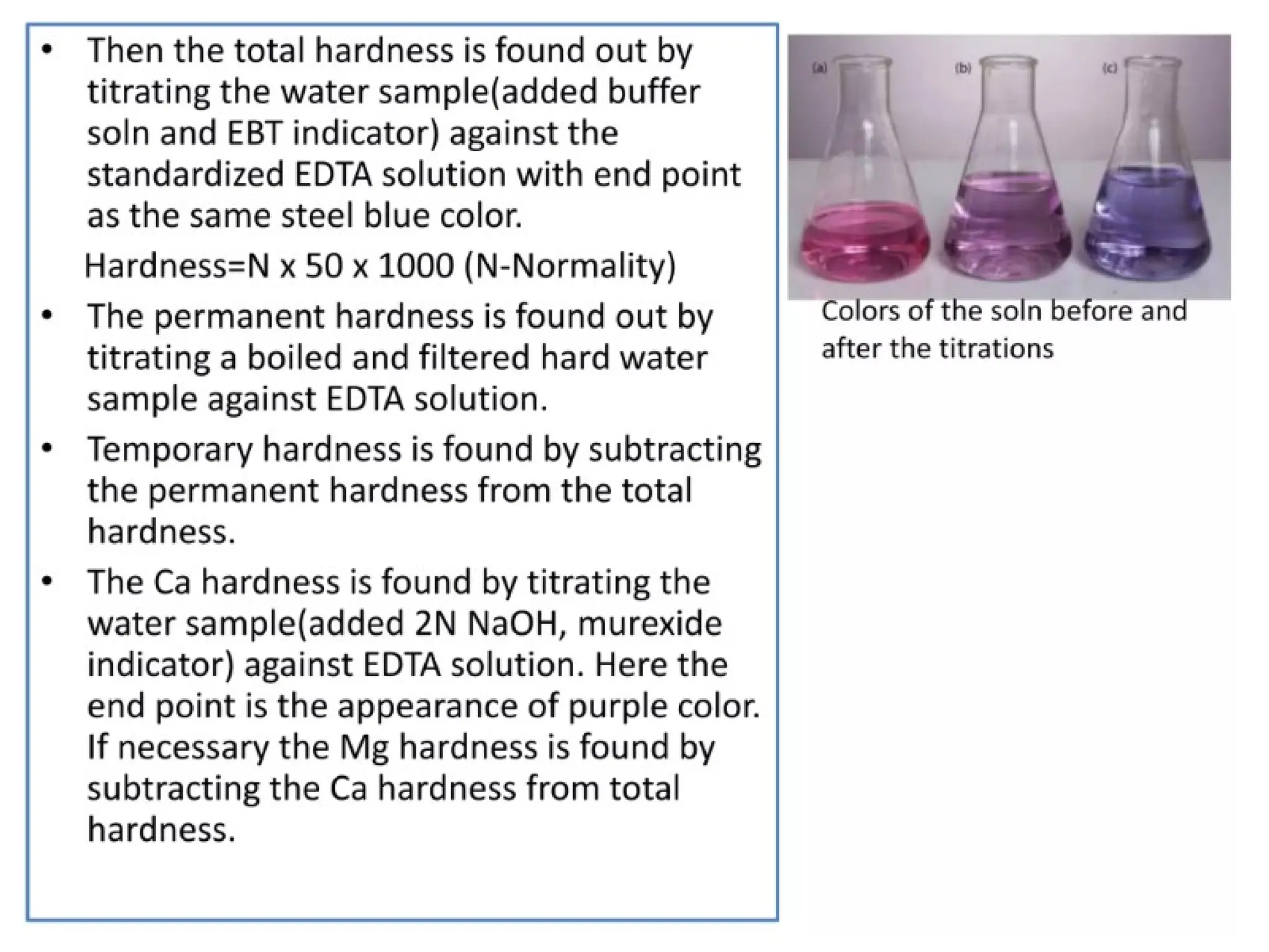 Power Point Presentation of Total Hardness | PPTX