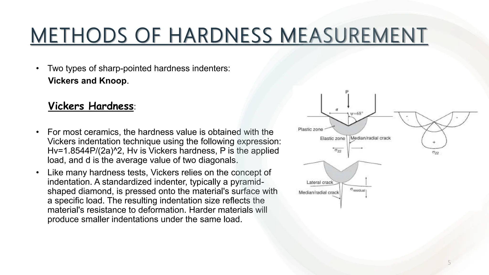 Hardness Fracture Toughness And Strength Of Ceramics Pptx