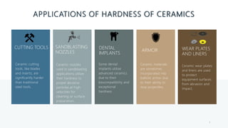 HARDNESS, FRACTURE TOUGHNESS AND STRENGTH OF CERAMICS | PPTX