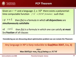 Hardness of approximation | PPT