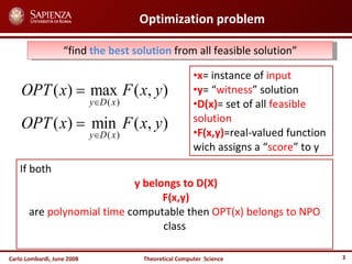 Hardness of approximation | PPT