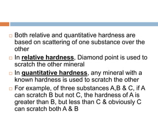 Hardness of gemstone | PPT