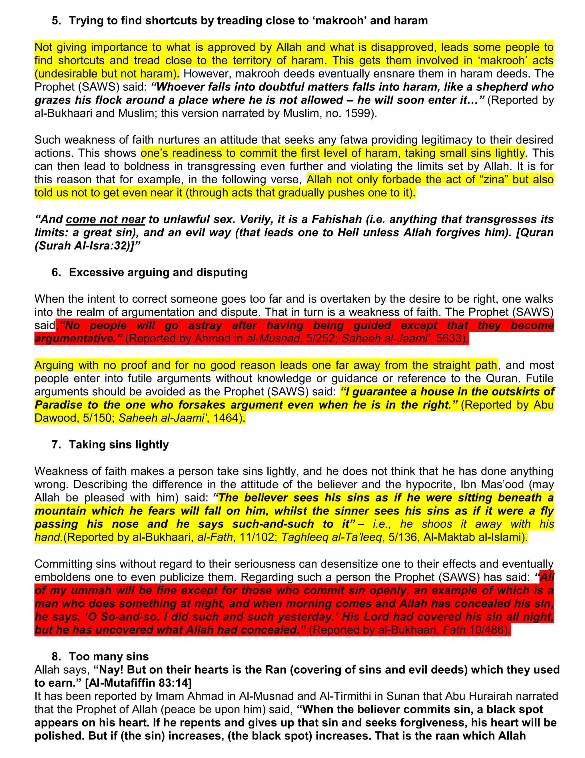 Hardness of hearts in as described in Chapter 2 Verse 74 of the Holy ...