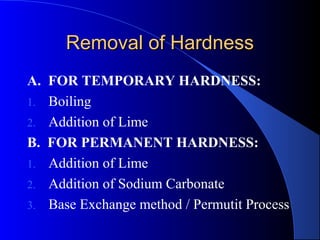Hardness of water | PPT