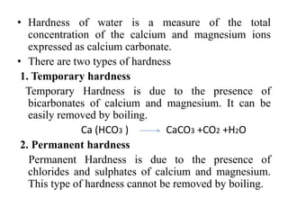 Hardness Of Water