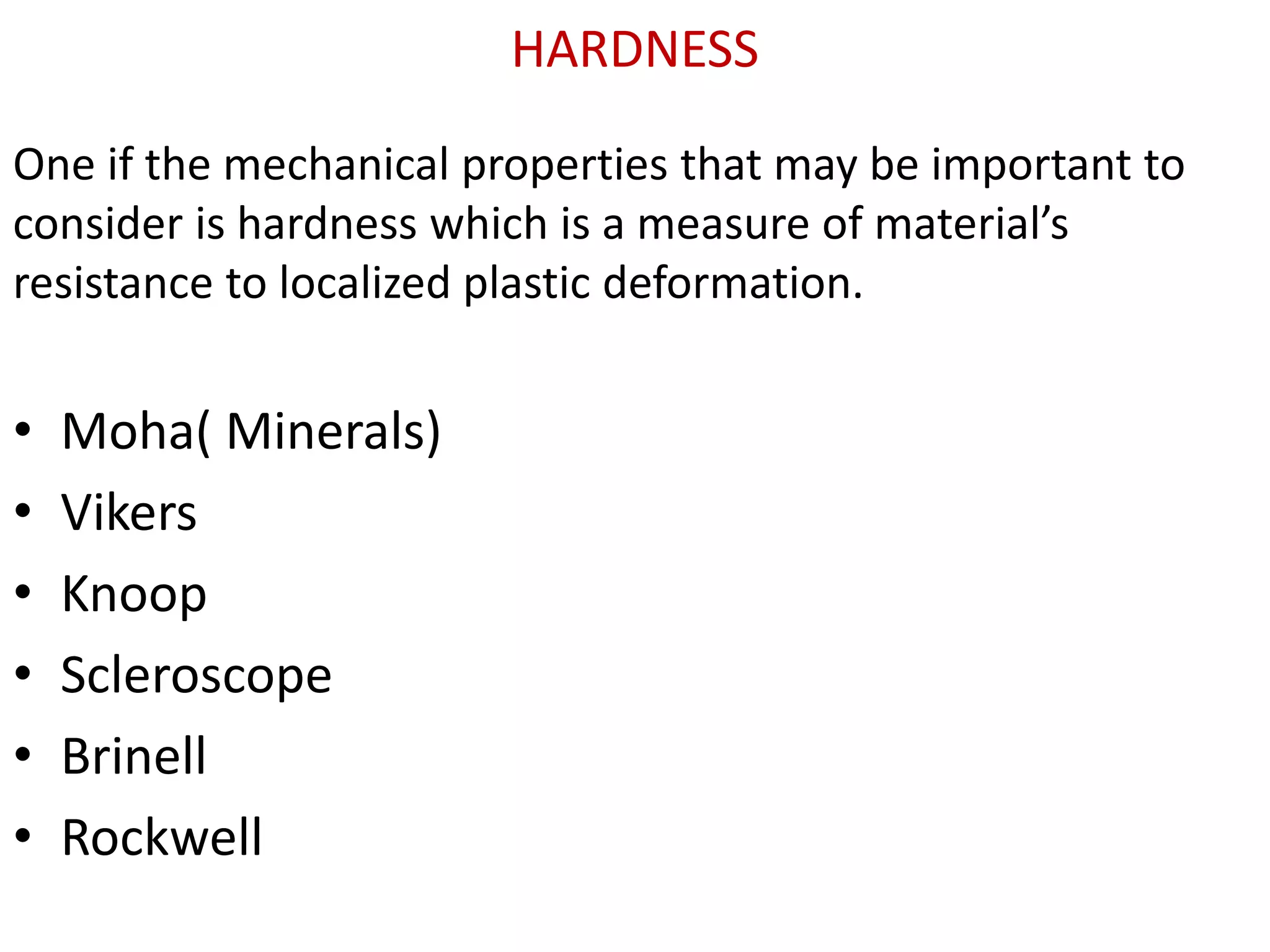 Hardness ppt | PPTX