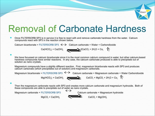 Hardness removal technology | PPS | Chemistry | Science