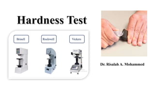 Hardness test | PPTX