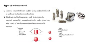 Hardness test | PPTX