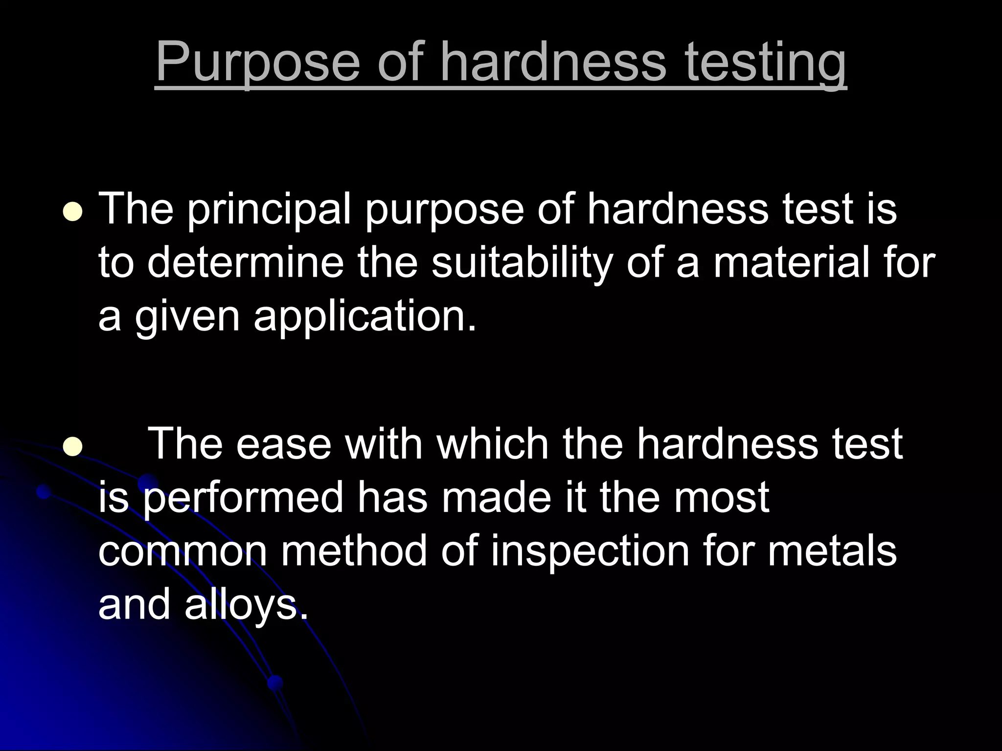 Hardness testing | PPTX