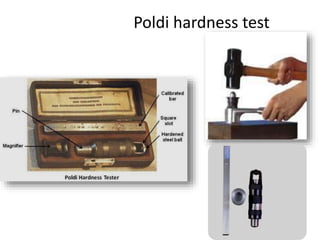 Hardness testing | PPTX