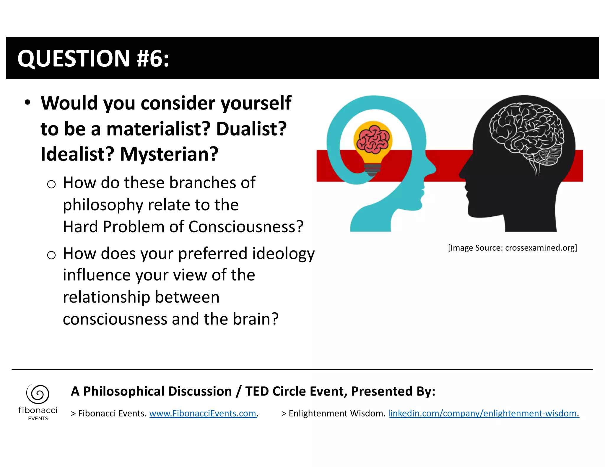 Hard Problem of Consciousness | PDF