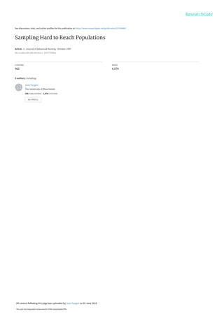 Sampling and Estimation in Hidden Populations.pdf