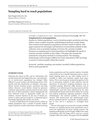Sampling and Estimation in Hidden Populations.pdf