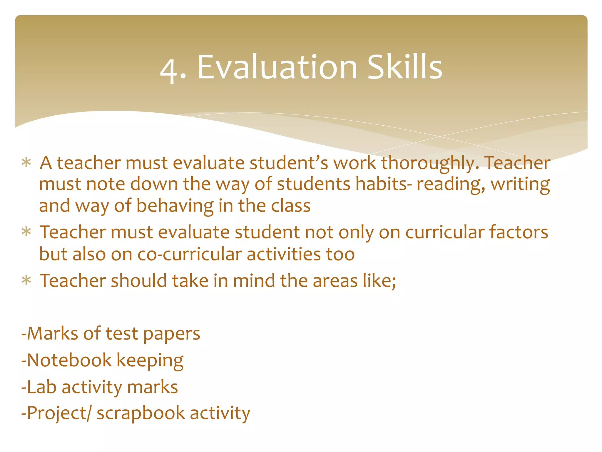 10 hard skills for a best teacher | PDF
