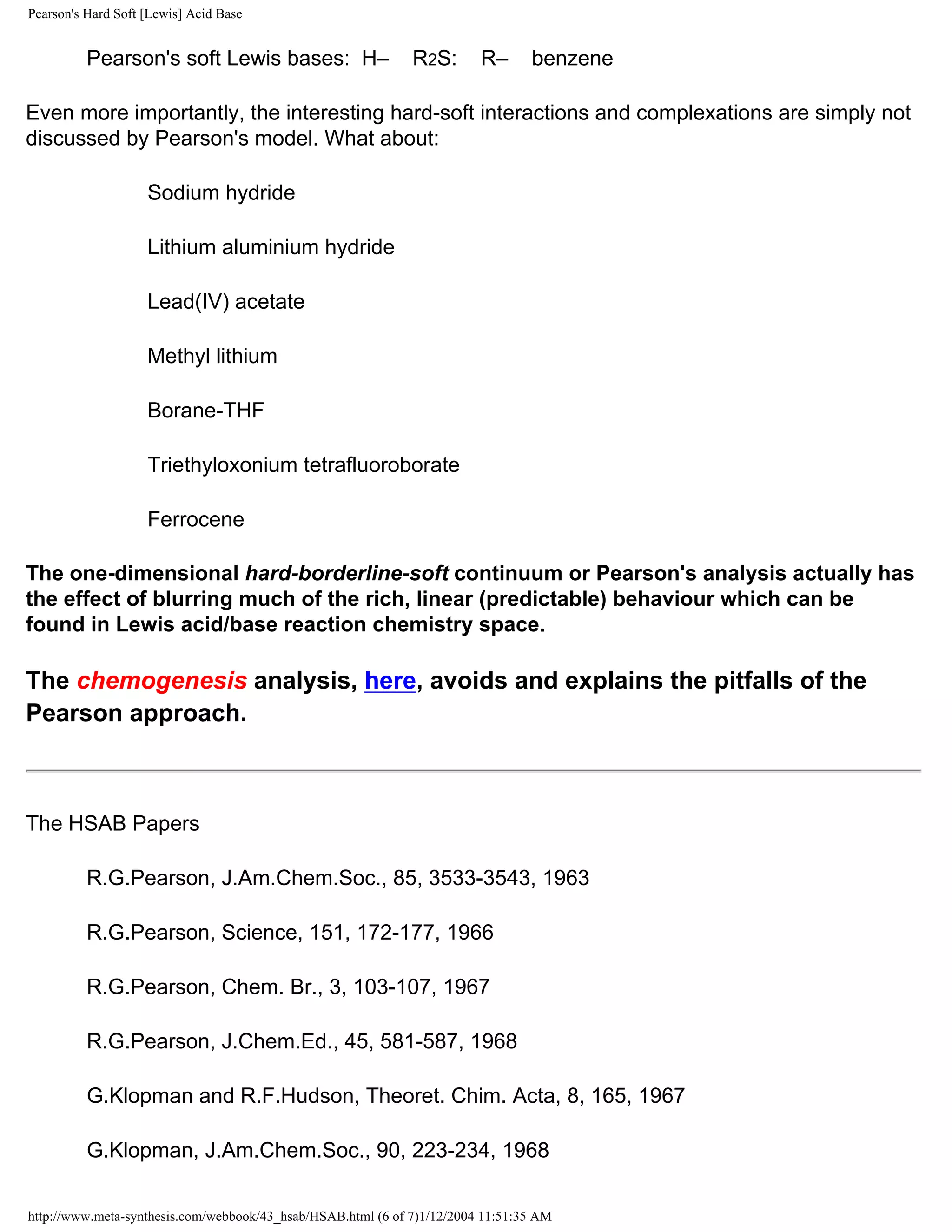 Hard soft acid_base | PDF