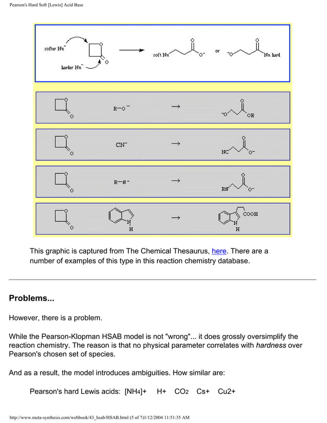 Hard soft acid_base | PDF | Chemistry | Science