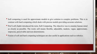 Hard & soft computing | PPTX