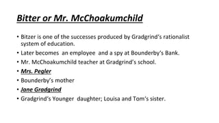 Hard Times: Character Study | PPTX