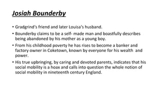 Hard Times: Character Study | PPTX