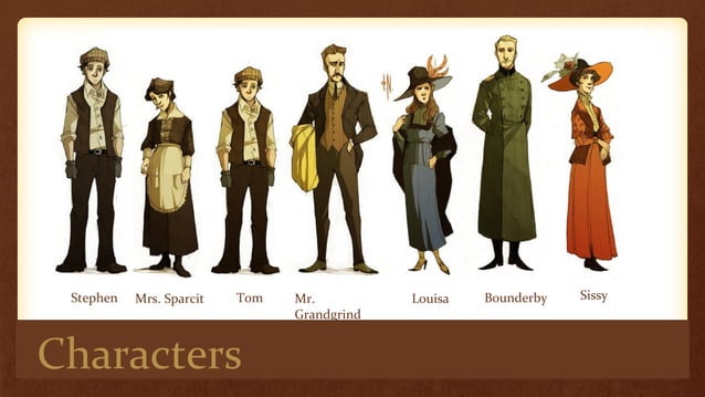 'Hard Times' by Charles Dickens ppt student analysis