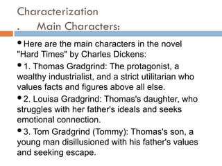 Hard Times Novel by Charles Dickens.pptx