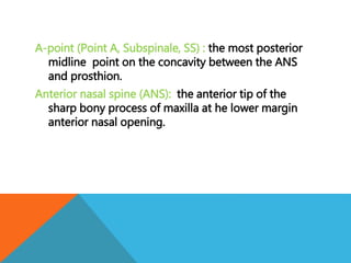 Hard tissue cephalometrics | PPTX