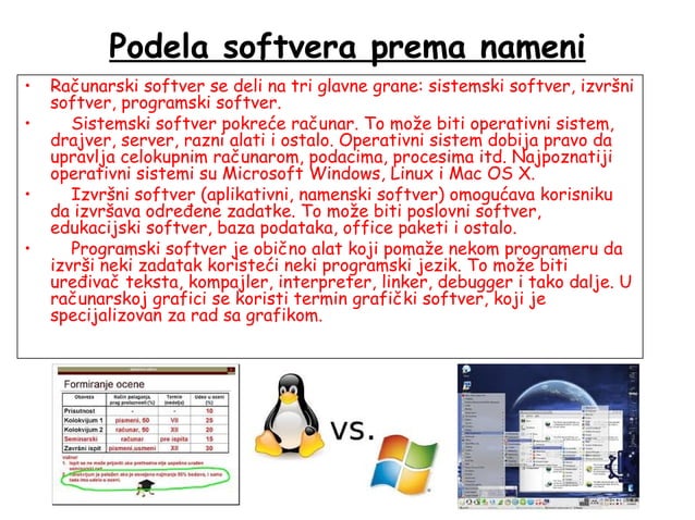 Hardver i softver - Dimitrije Stevanović - Dragan Ilić | PPT