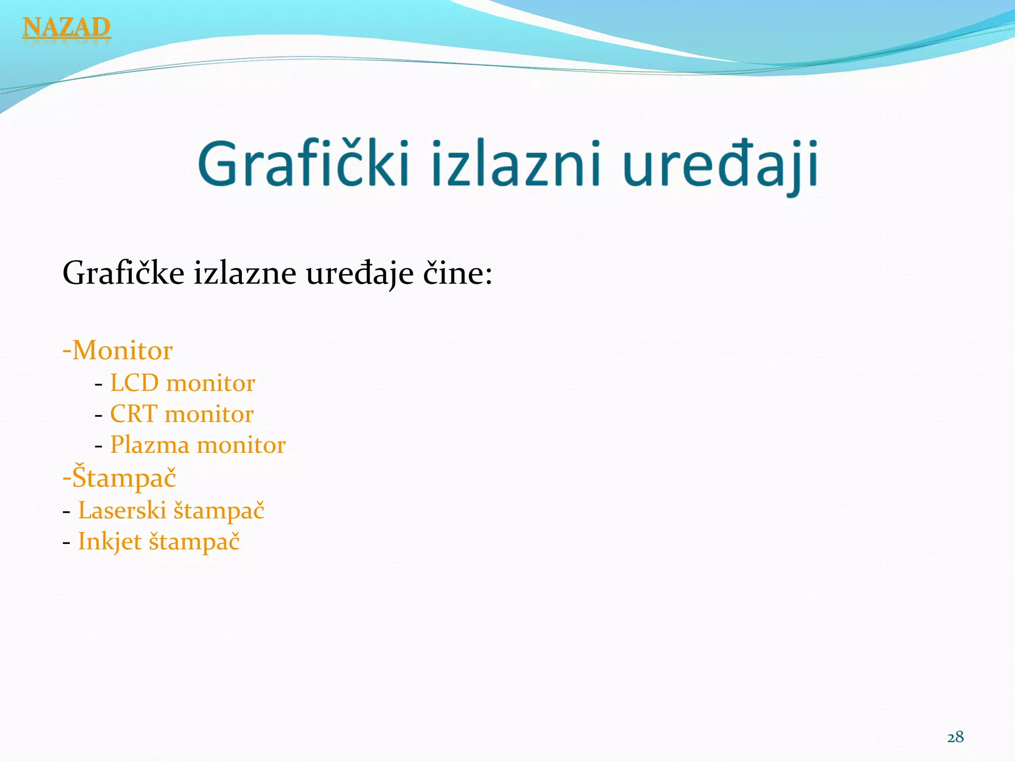 Hardverske komponente PC racunara | PPT