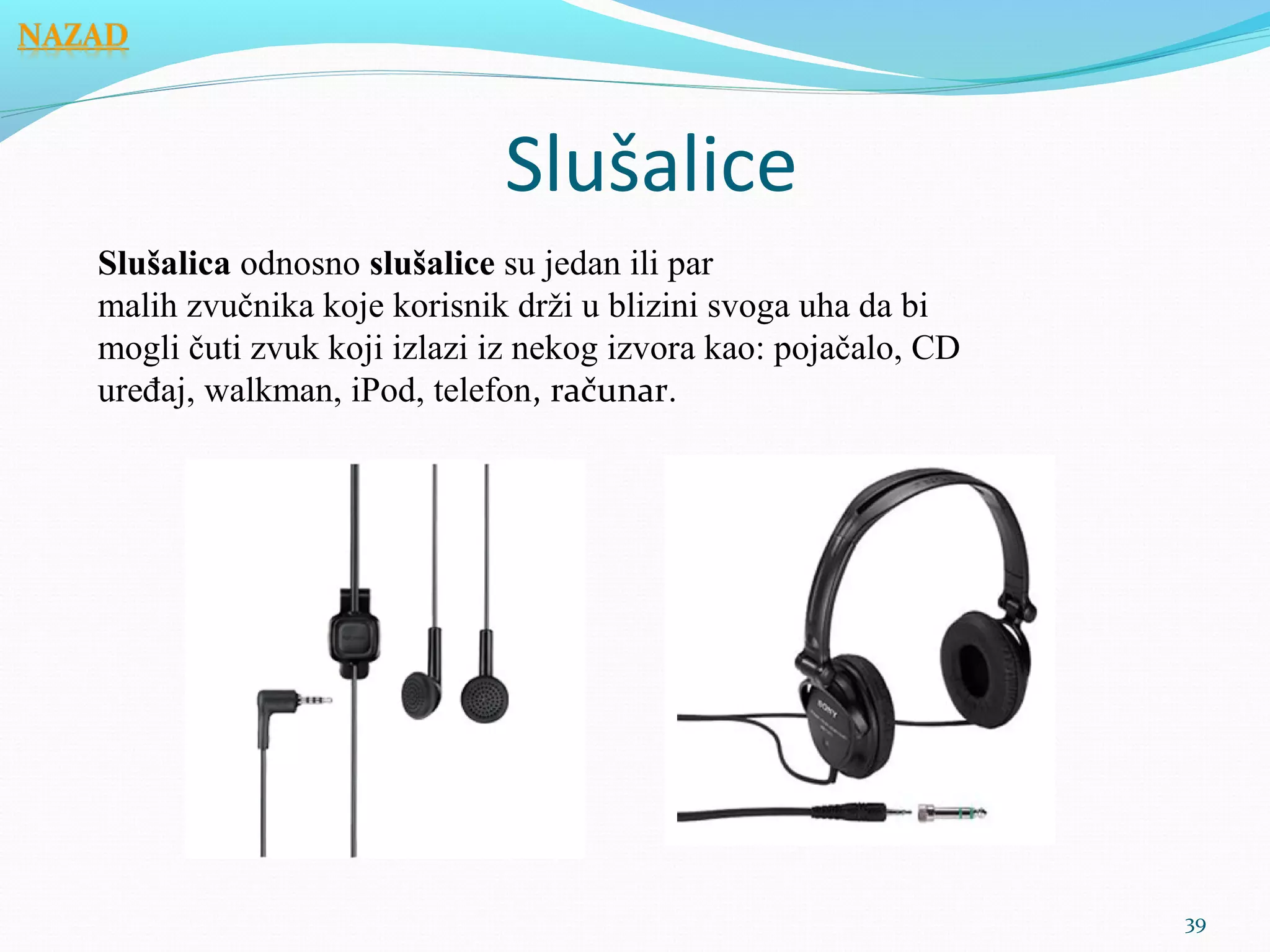 Hardverske komponente PC racunara | PPT