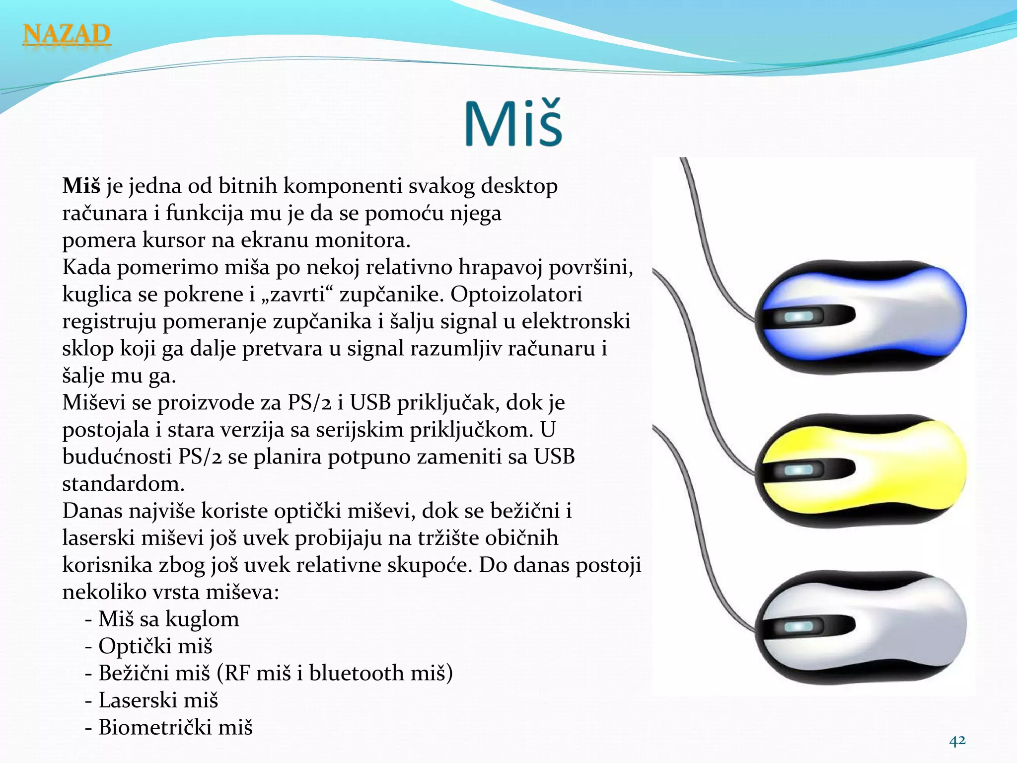 Hardverske komponente PC racunara | PPT