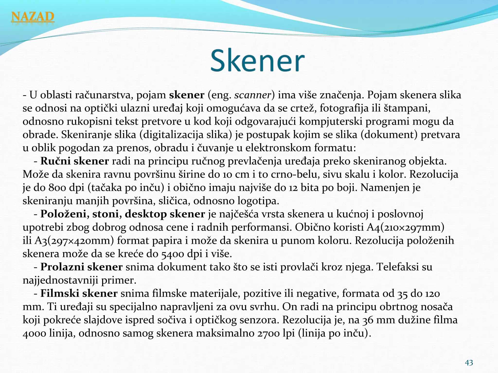 Hardverske komponente PC racunara | PPT