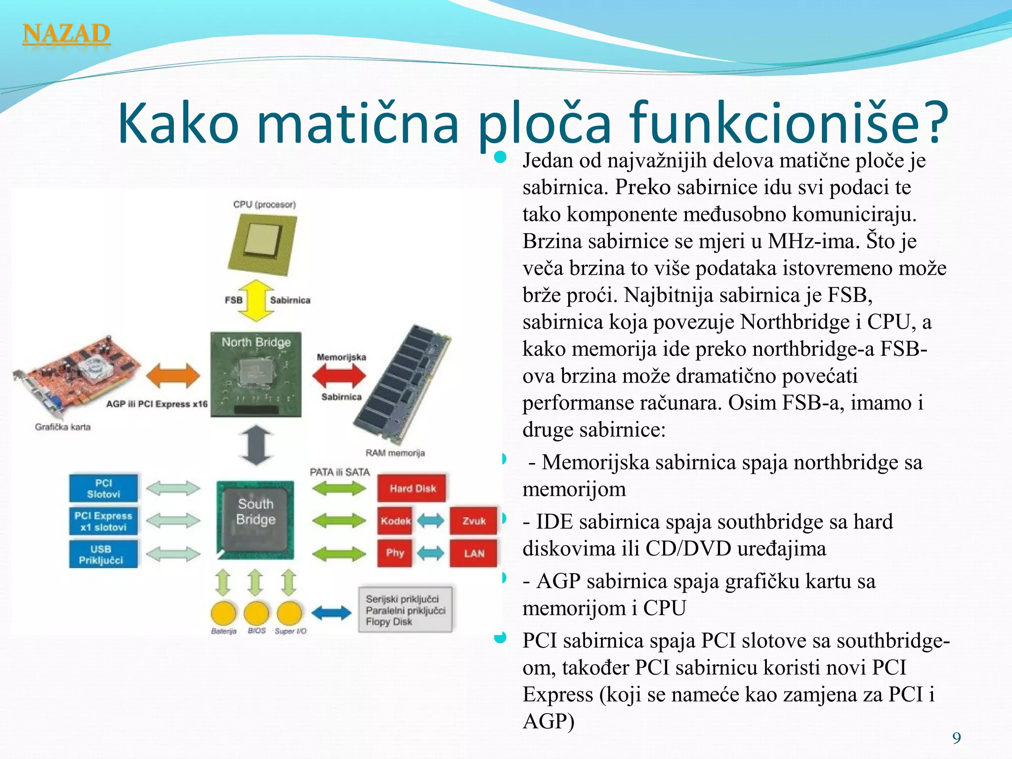 Hardverske komponente PC racunara | PPT