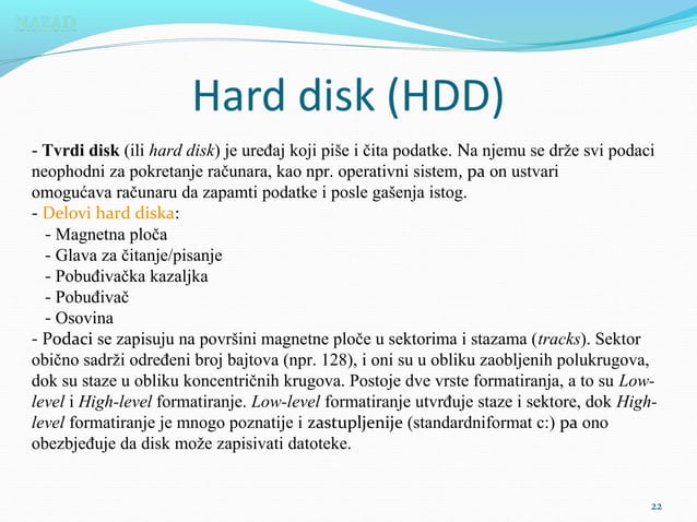 Hardverske komponente PC racunara | PPT